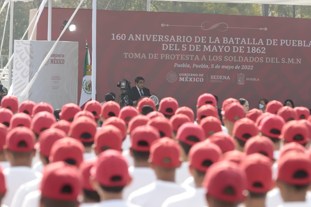 Destaca AMLO papel de Puebla en la historia del país; preside 160 ...