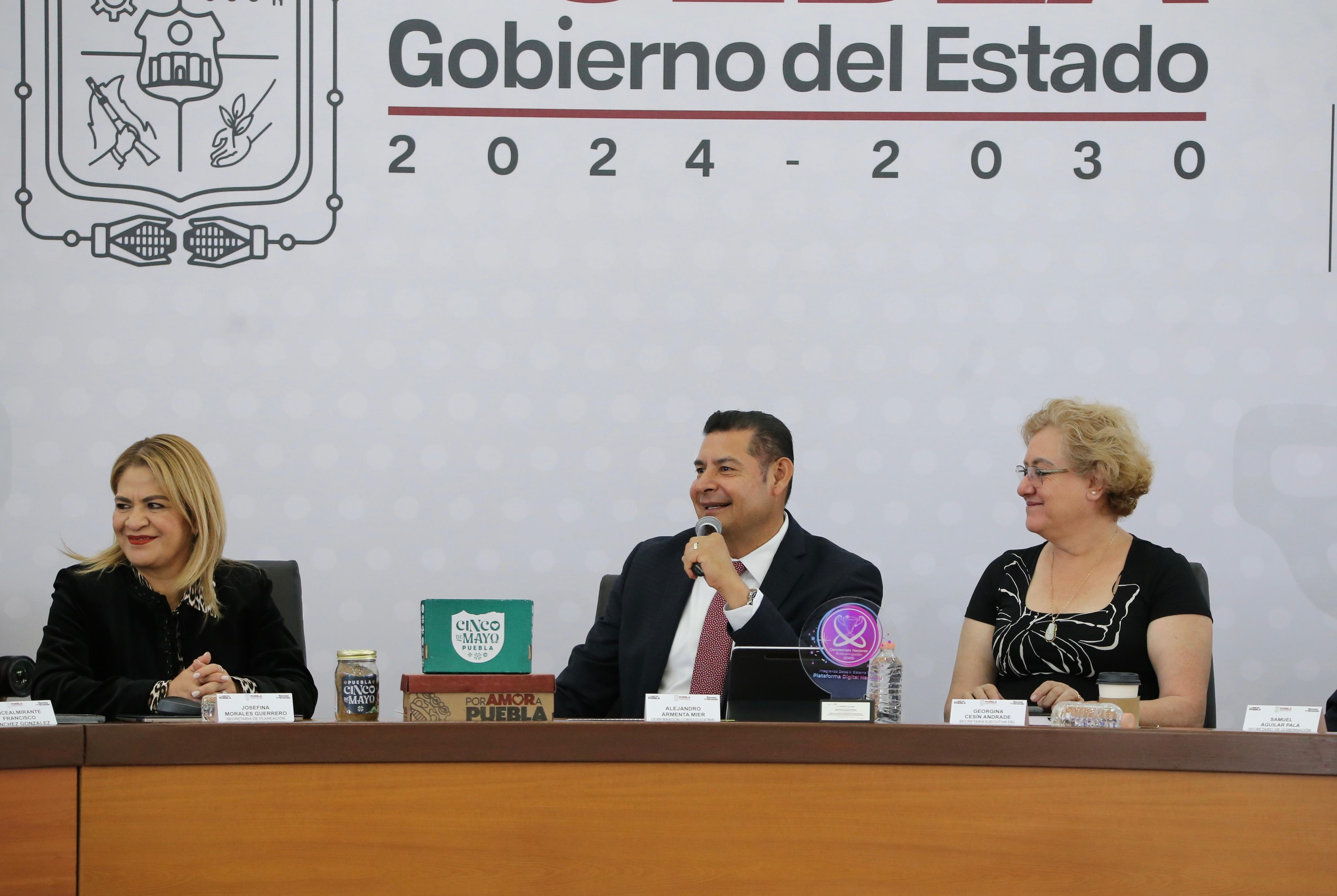 Por manejo transparente de recursos públicos, Gobierno de Puebla obtiene reconocimiento nacional
